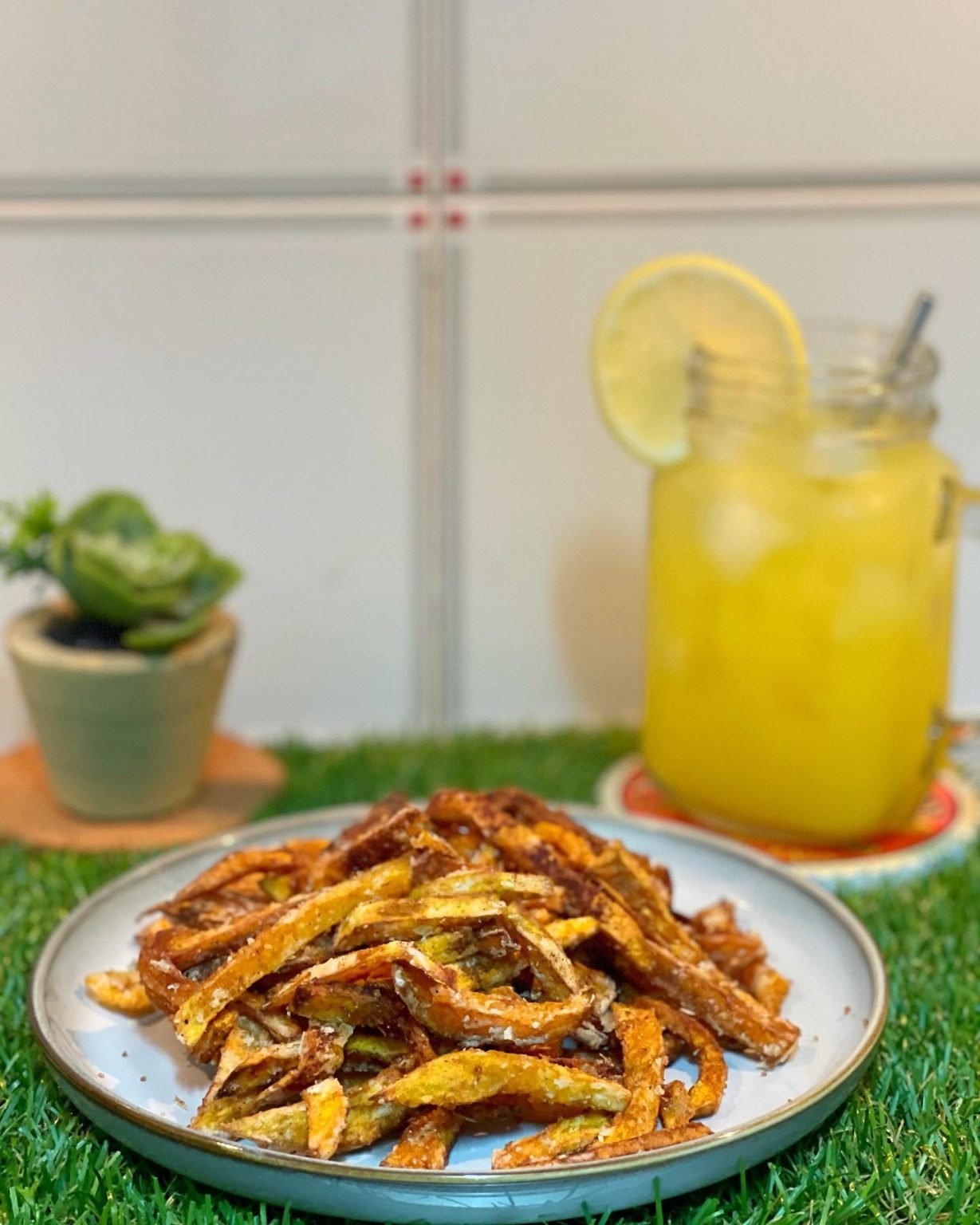 Pinoy Food – Cinnamon Squash Fries – Kalabasa Fries