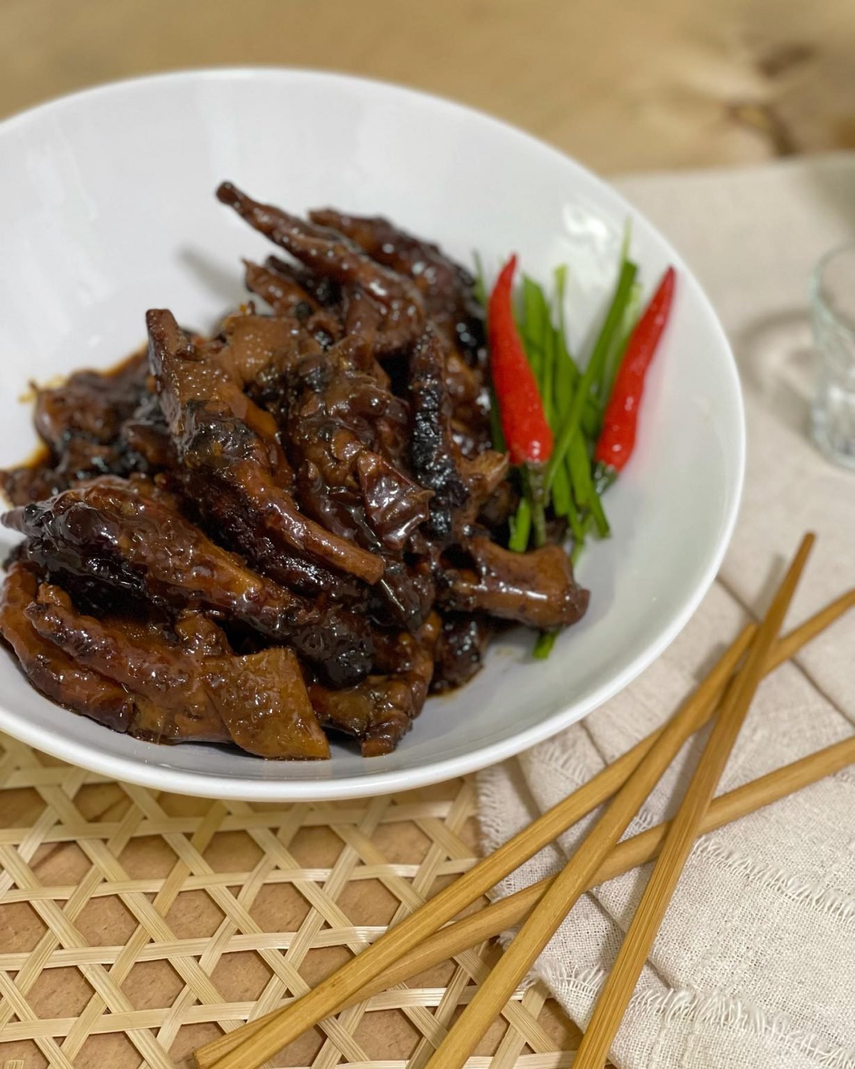 Pinoy Dish Adidas – Braised Spicy Chicken Feet