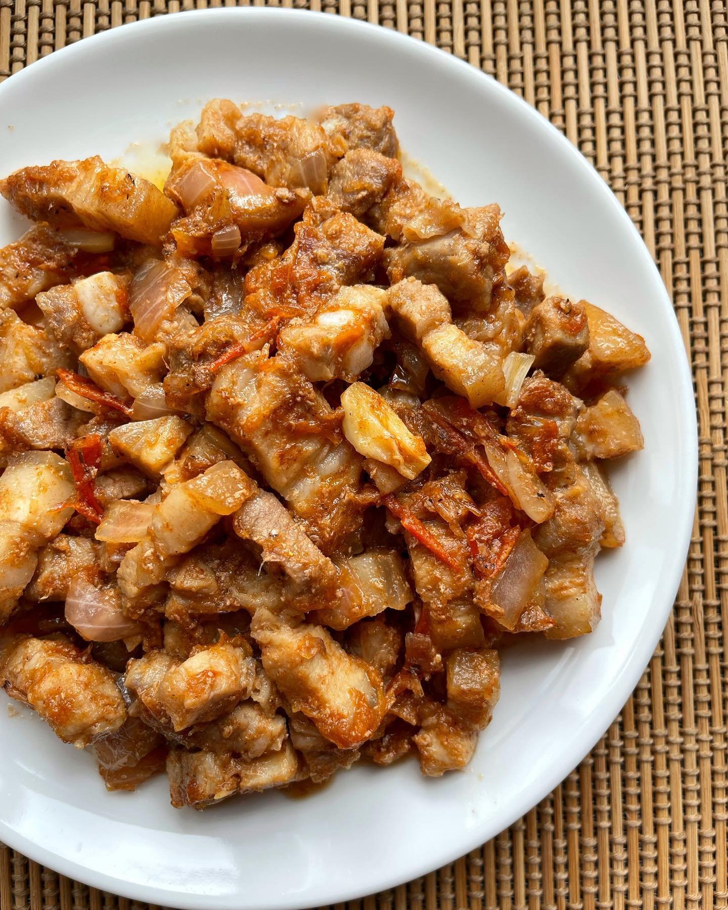 Filipino Dish – Pork Binagoongan